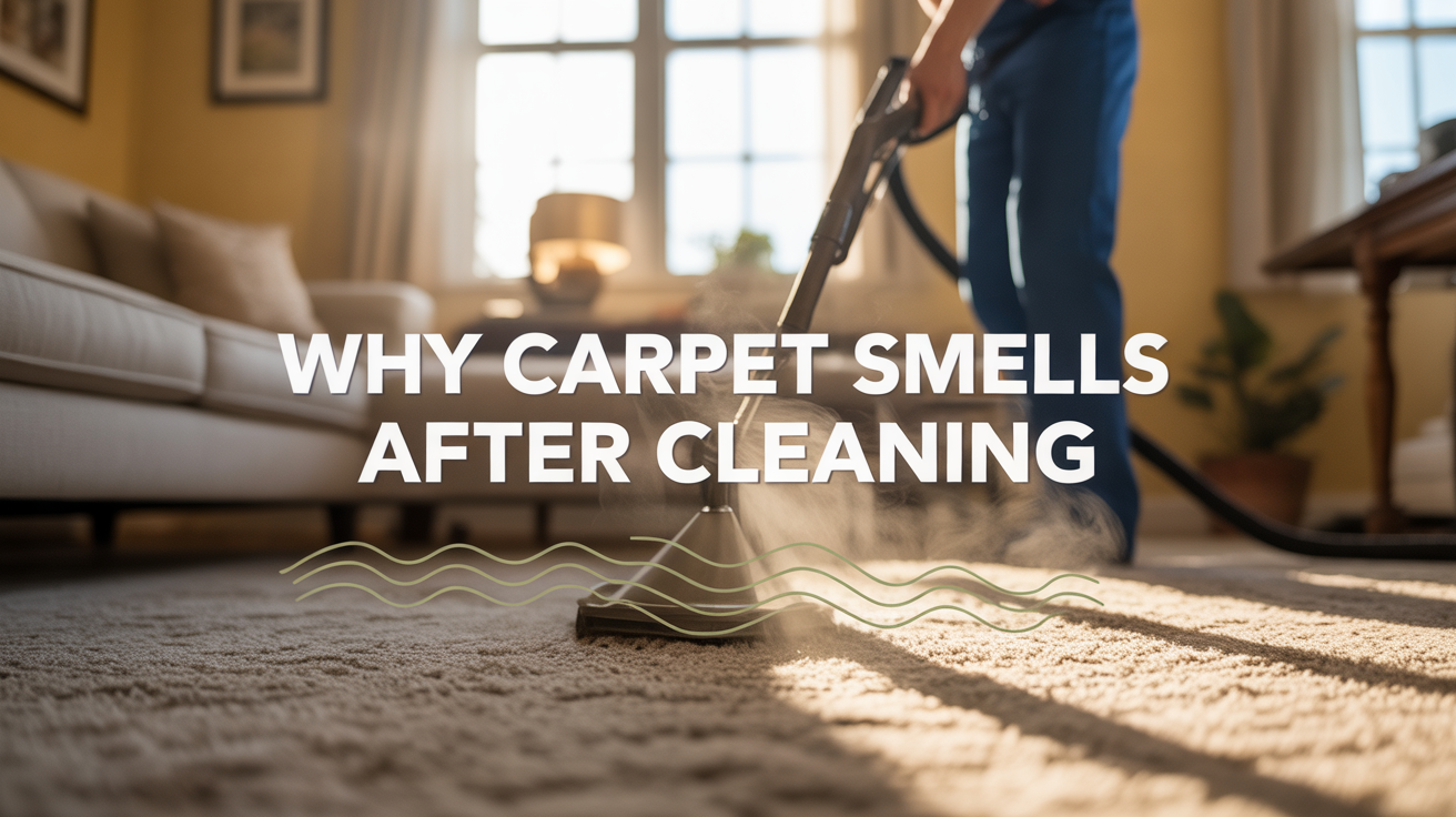 Why Carpet Smells After Cleaning | Causes & Fixes Guide